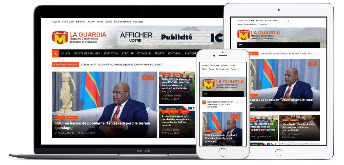 Magzine d'information en République Démocratique du Congo